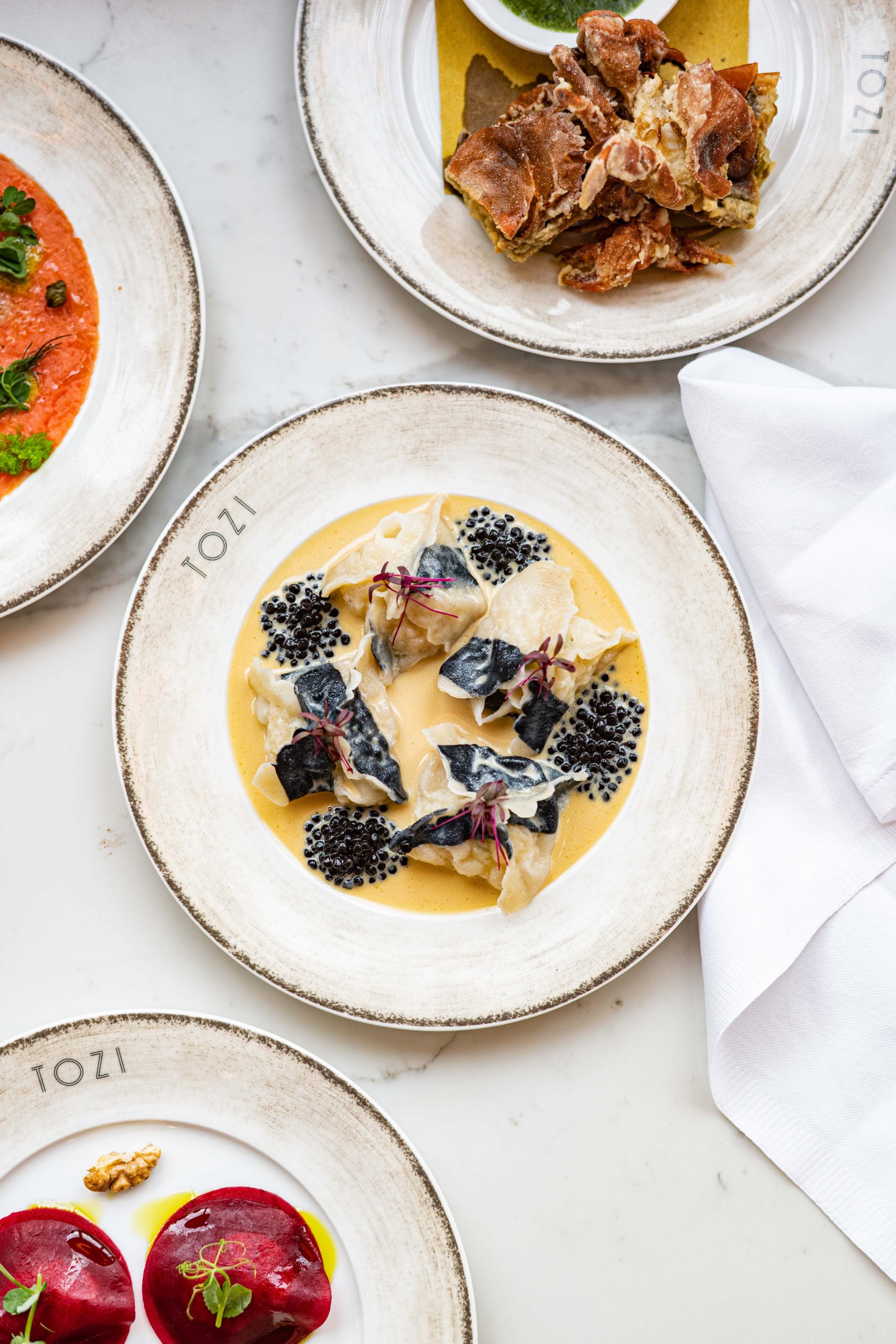 Menus | TOZI Amsterdam